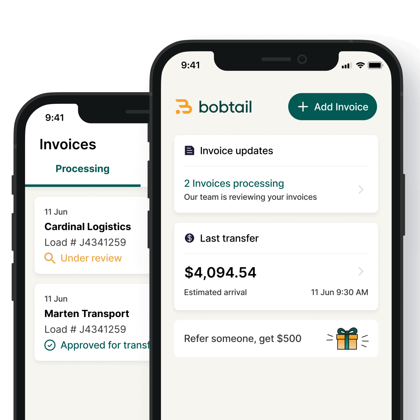 Fleet Card and Factoring by Bobtail